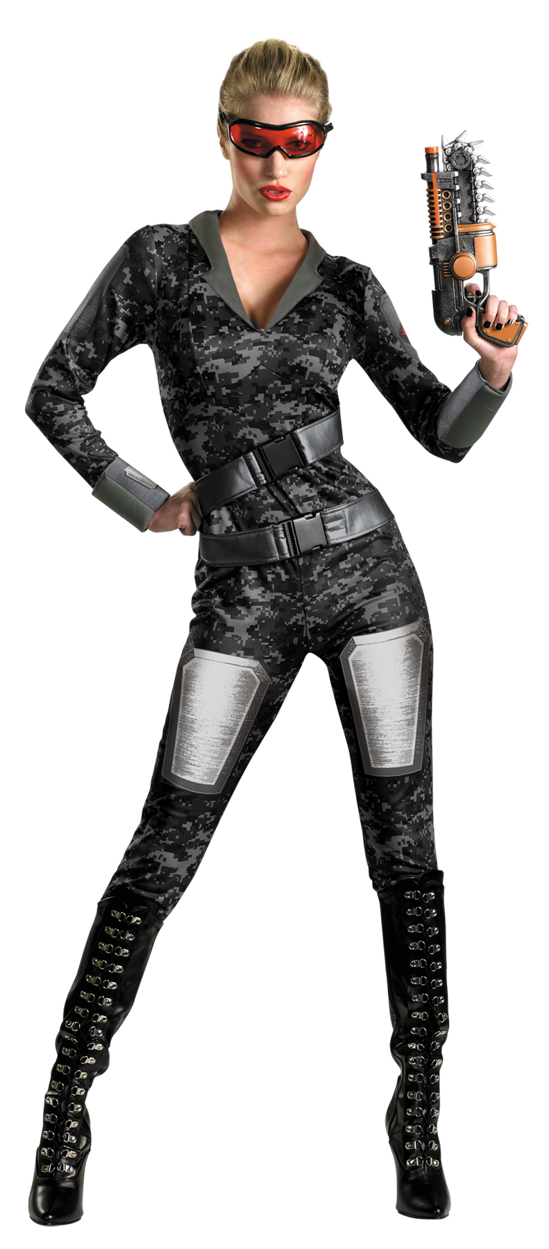 Women's Commando Costume - CostumePub.com