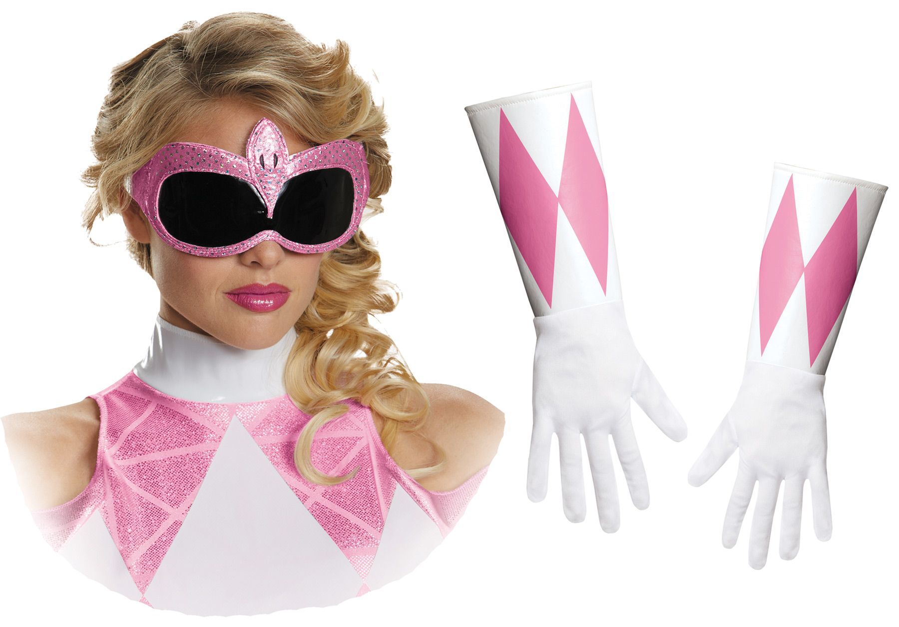 Pink Ranger Adult Costume Kit - CostumePub.com