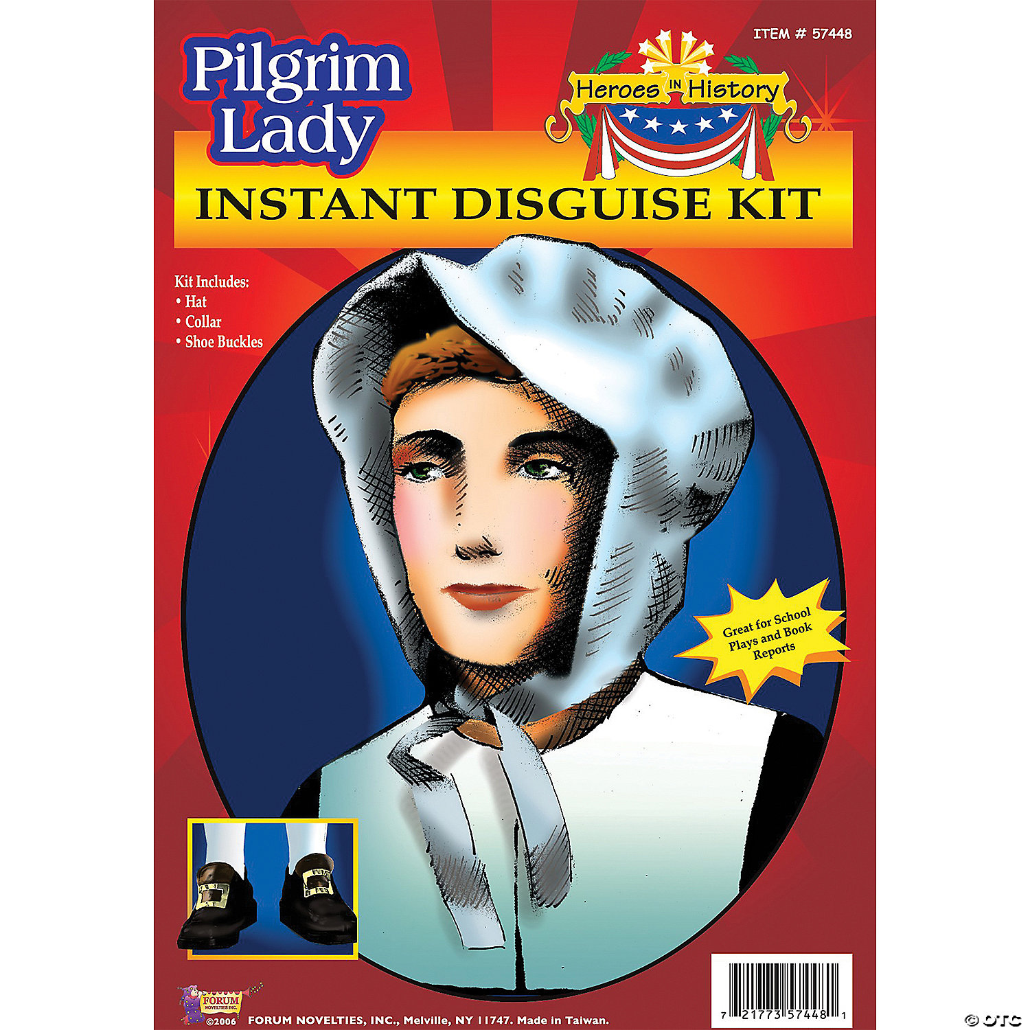 Pilgrim Lady Kit - CostumePub.com