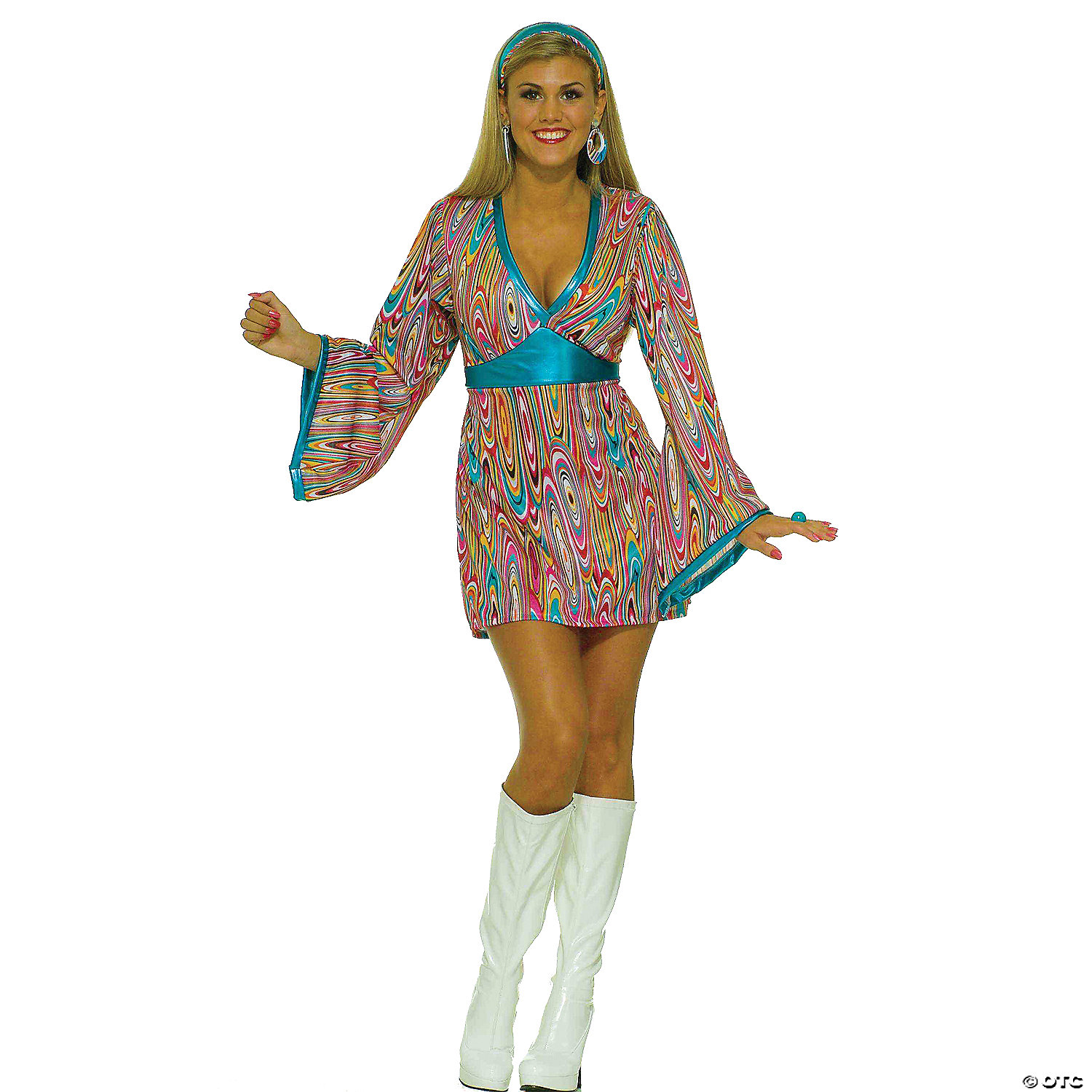 Women's Wild Swirl Dress Costume - CostumePub.com