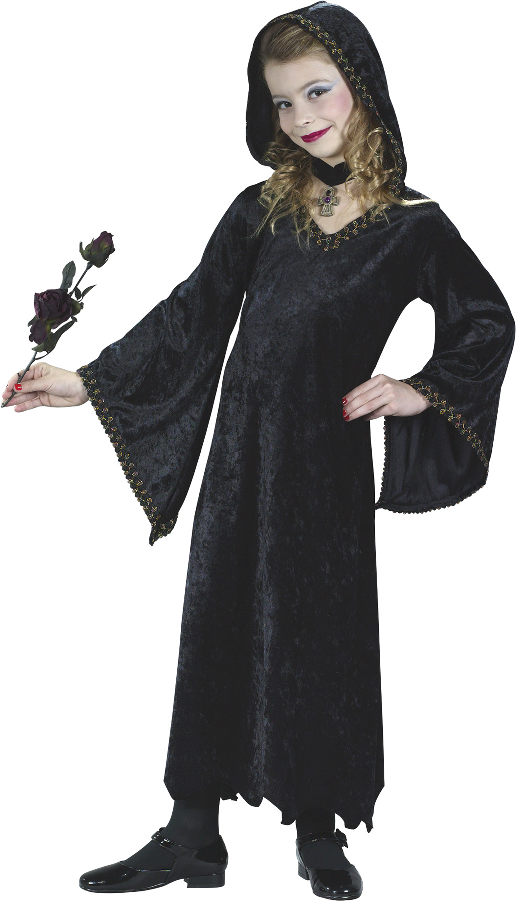 Countessa Hooded Robe Costume - CostumePub.com