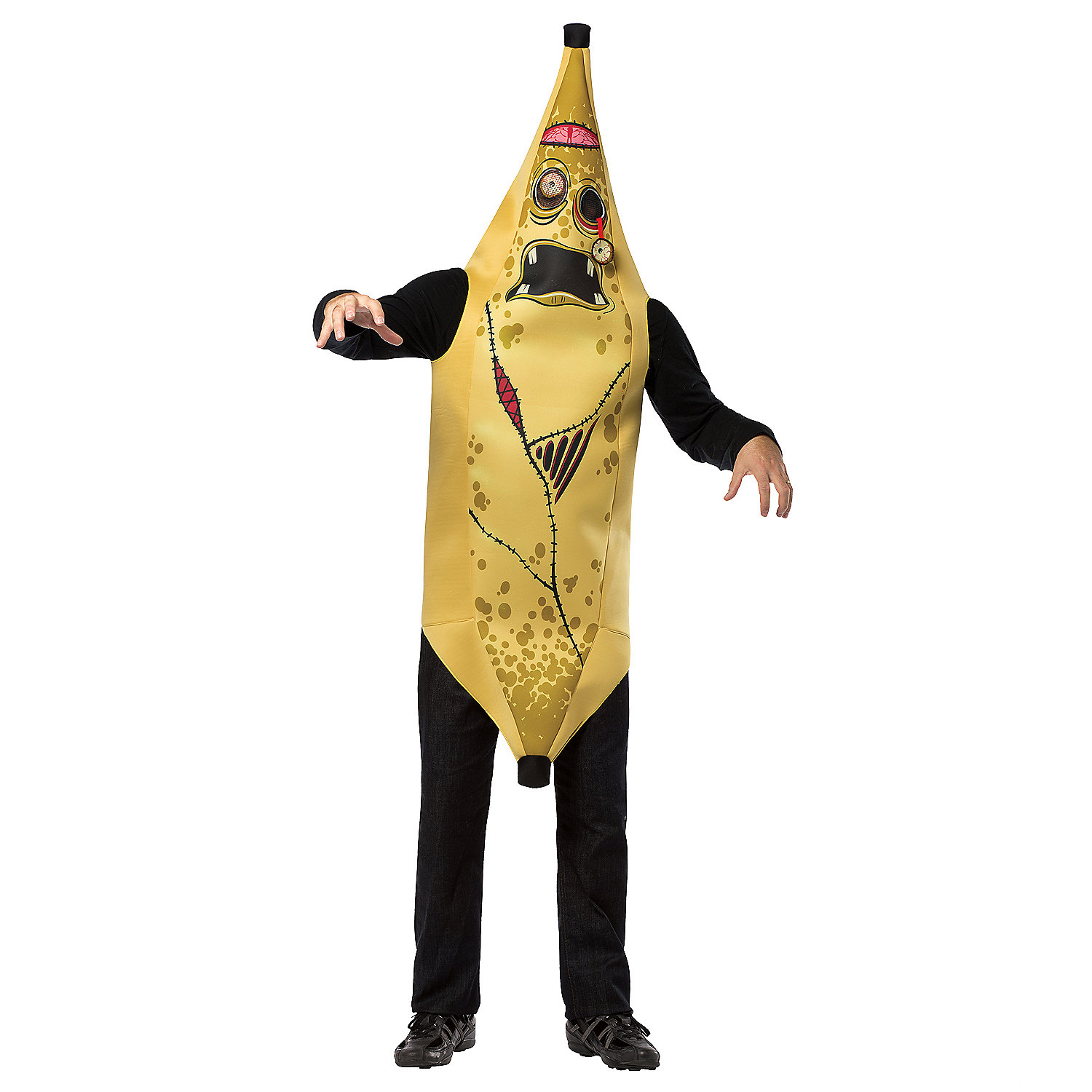 Zombie Banana Adult Costume - CostumePub.com
