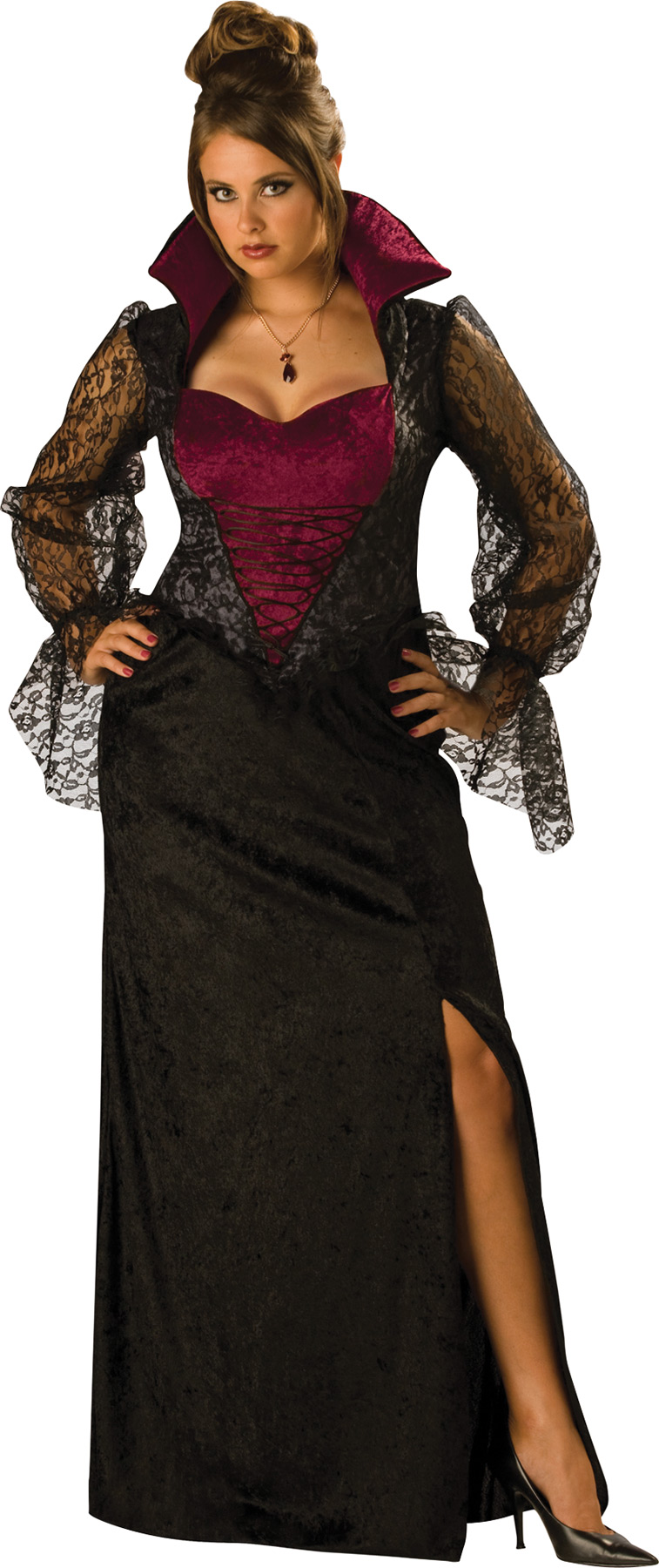 Midnight Vampiress Costume - CostumePub.com