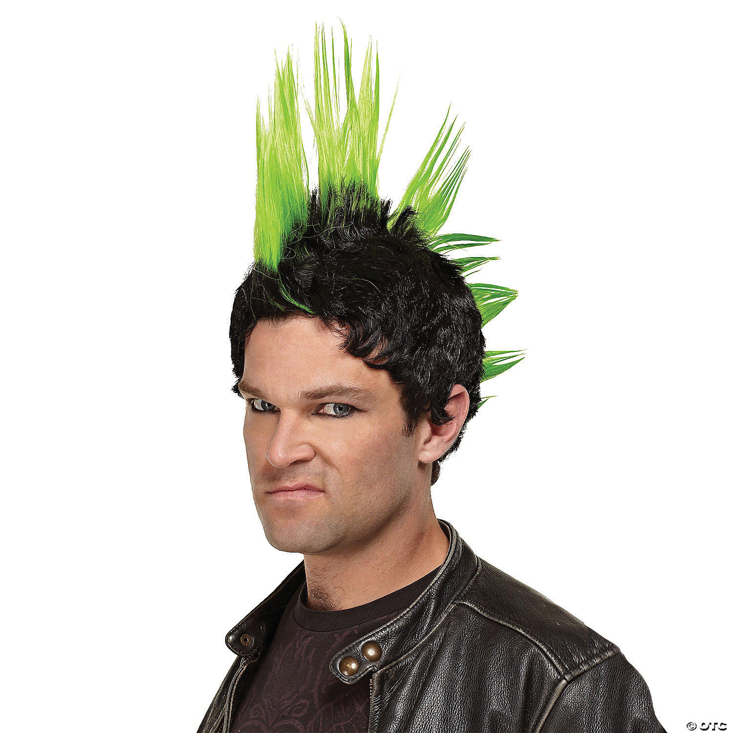 Green Punk Rock Wig - CostumePub.com