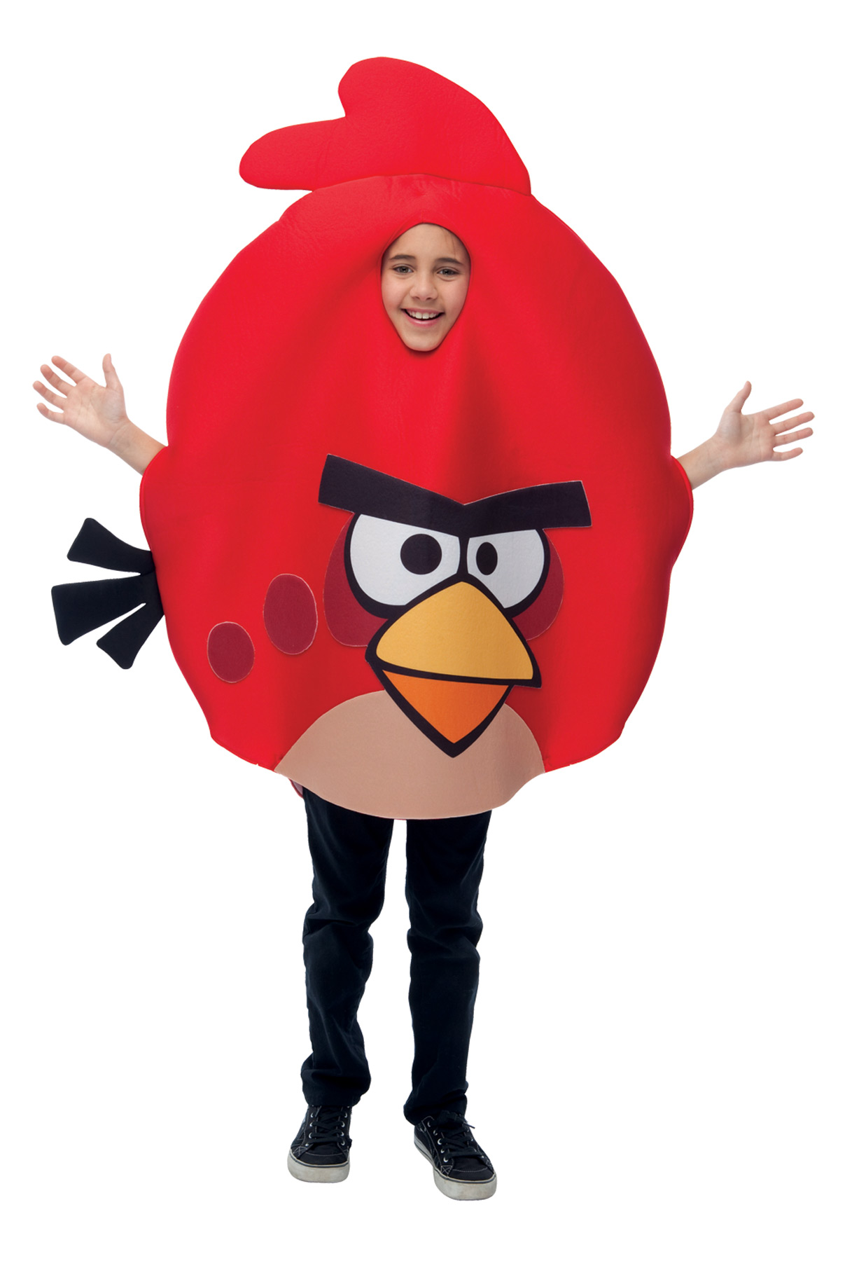 Unisex Red Angry Birds Child Costume - CostumePub.com