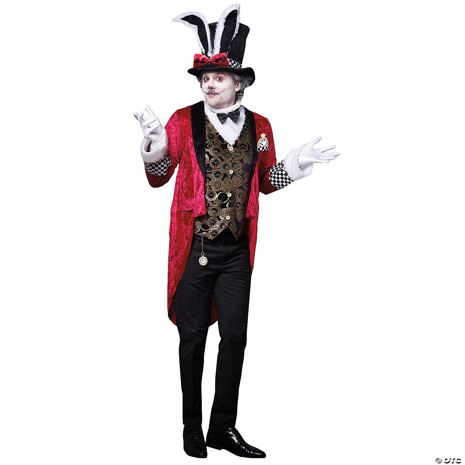 White Rabbit Mens Costume - CostumePub.com