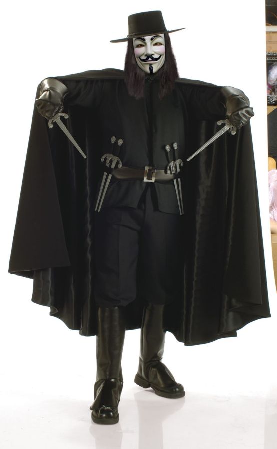 Men's Grand Heritage V for Vendetta Costume - CostumePub.com