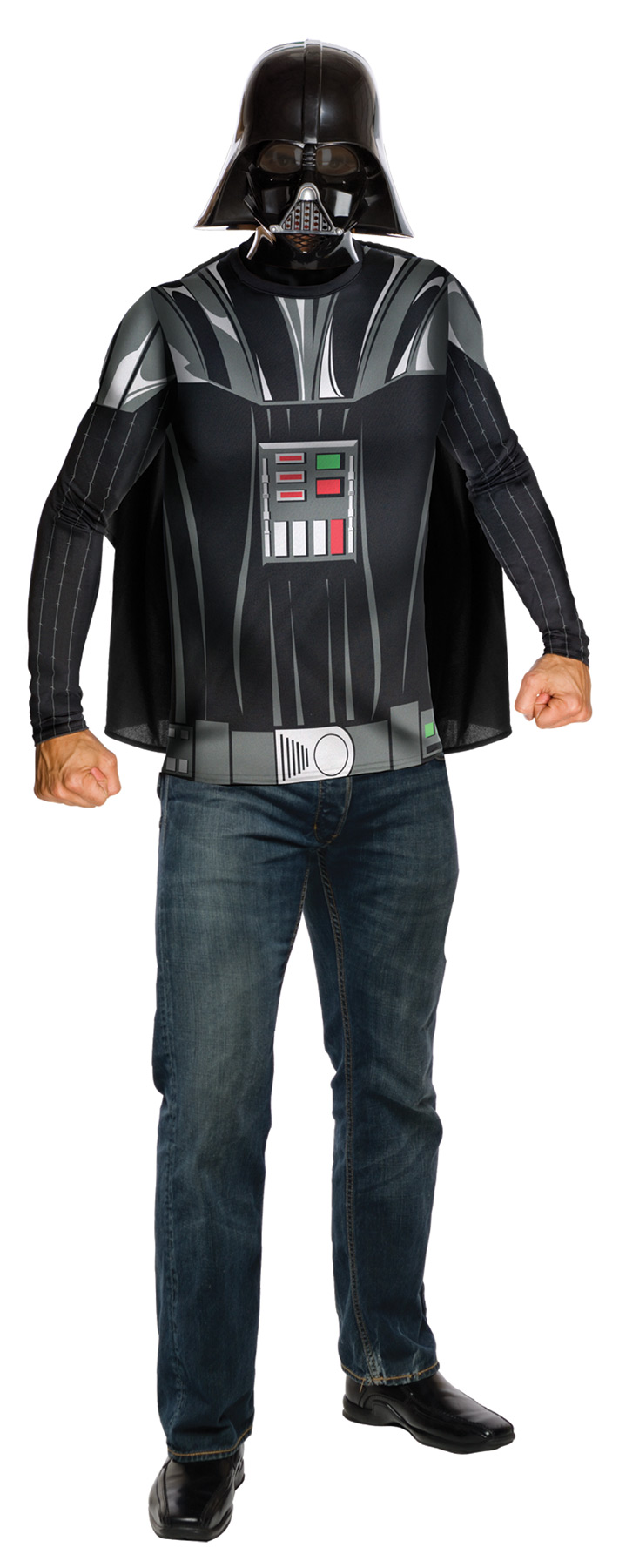 Adult Darth Vader Shirt and Mask - CostumePub.com