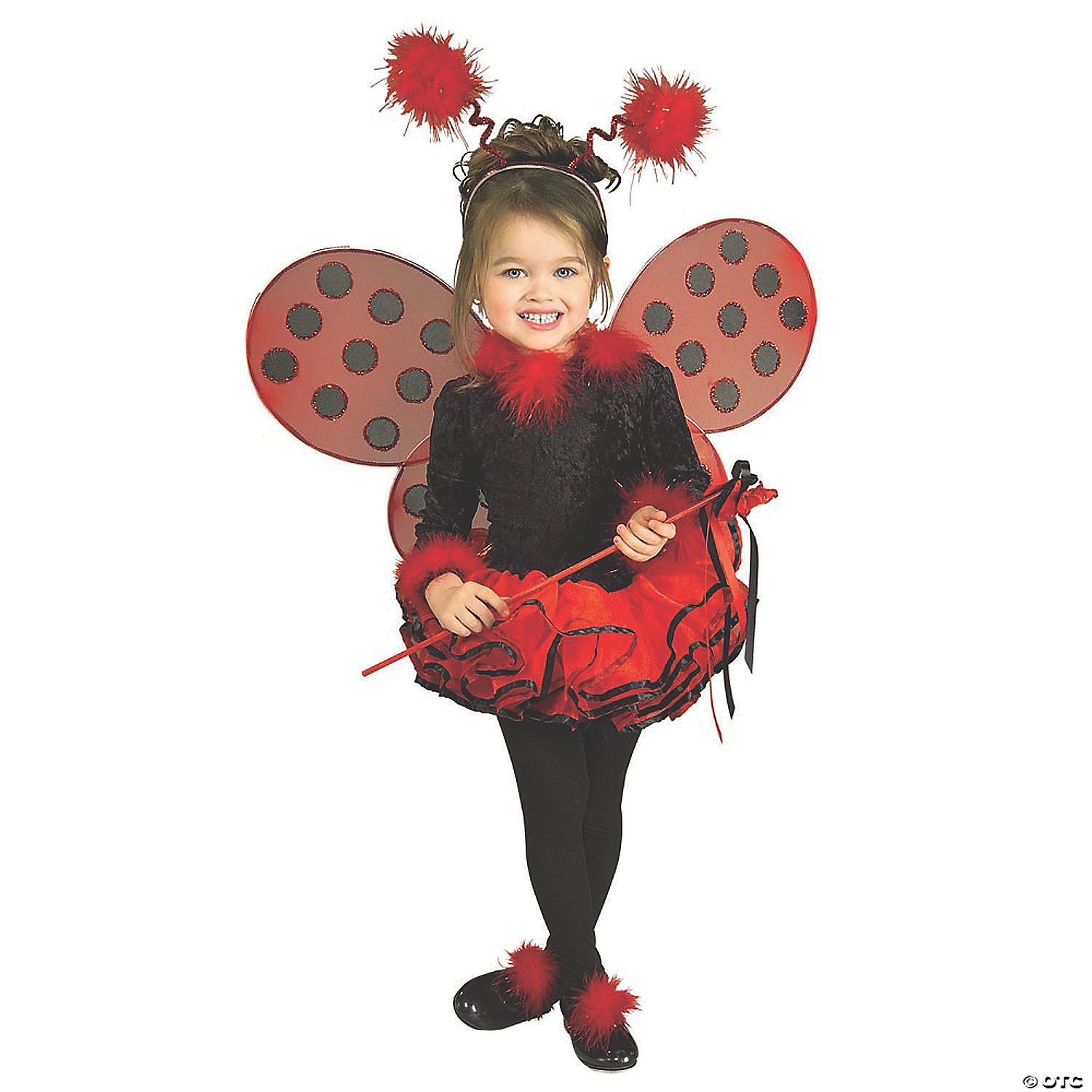 Girl's Lady Bug Costume - CostumePub.com