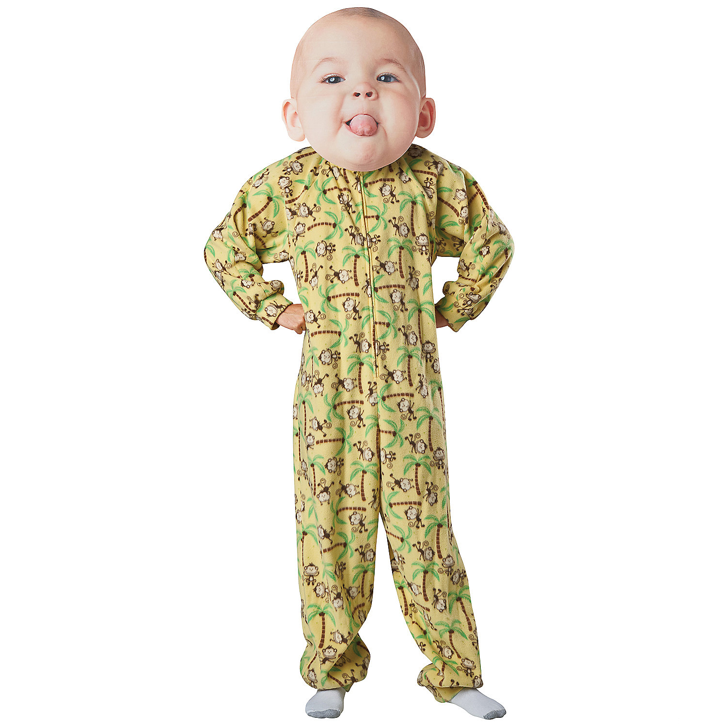 Silly Baby Face Mask - CostumePub.com