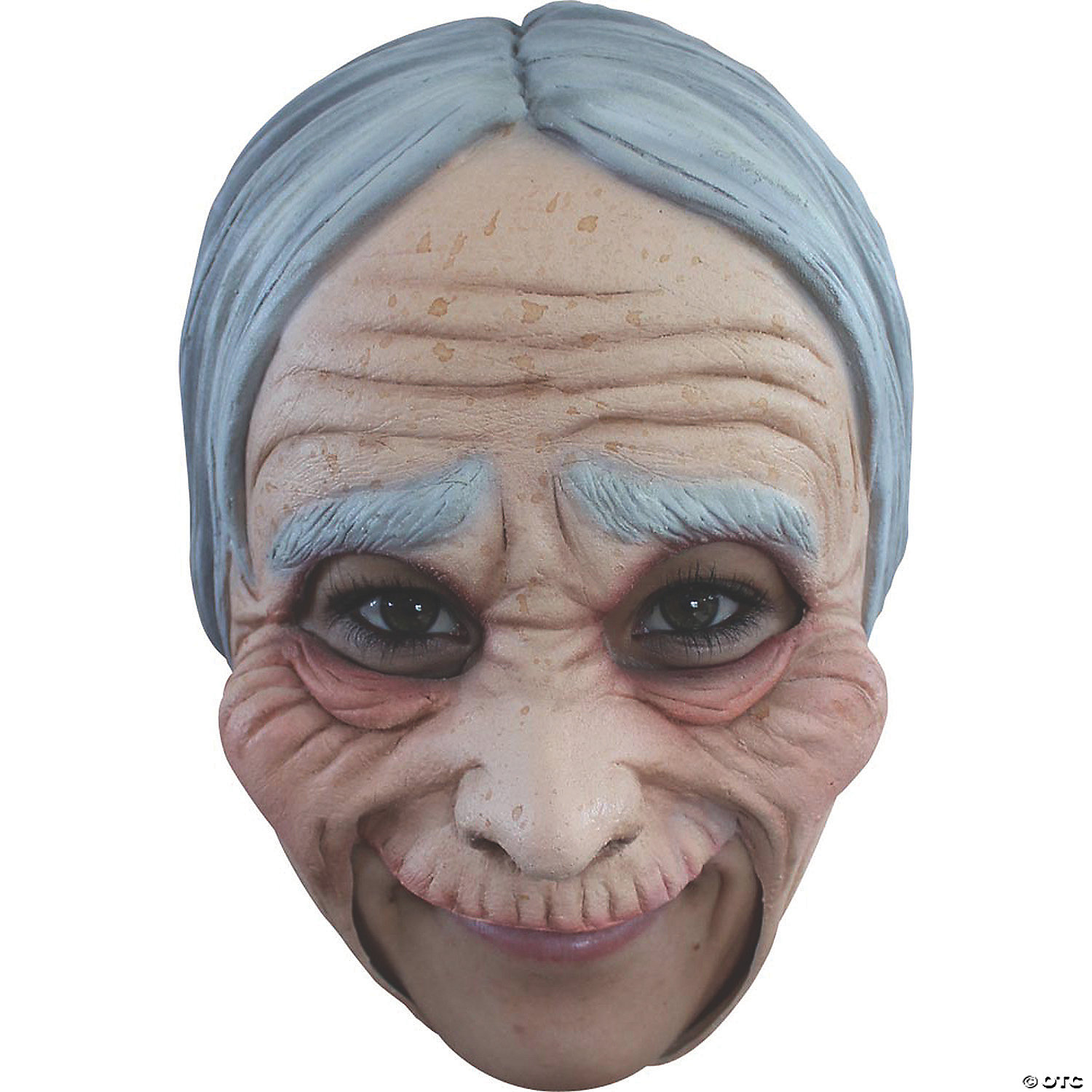 Old Woman Chinless Mask - CostumePub.com