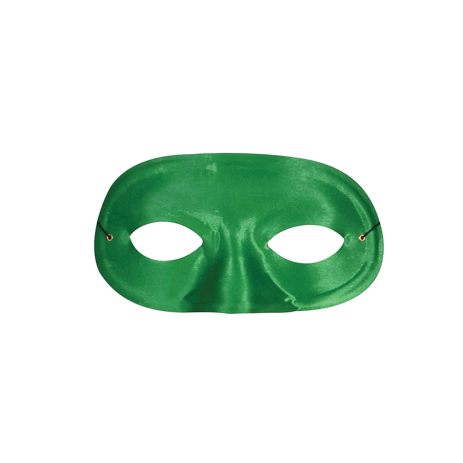 Half Domino Green Mask - CostumePub.com