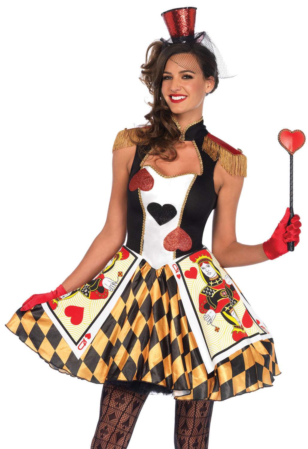 Women's Queens Card Costume - CostumePub.com