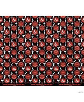 96" x 30" Wrapped in Terror Dungeons & DragonsT Critical Role Wrapping ...