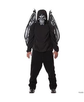 Adult Fallen Angel Mask And Wings - CostumePub.com