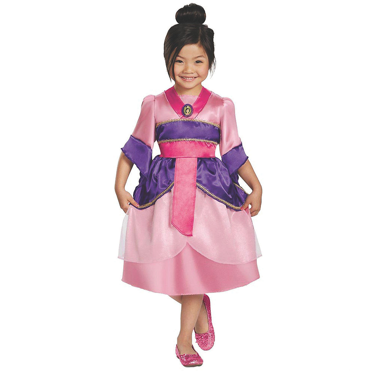 Mulan Sparkle Classic Costume - CostumePub.com