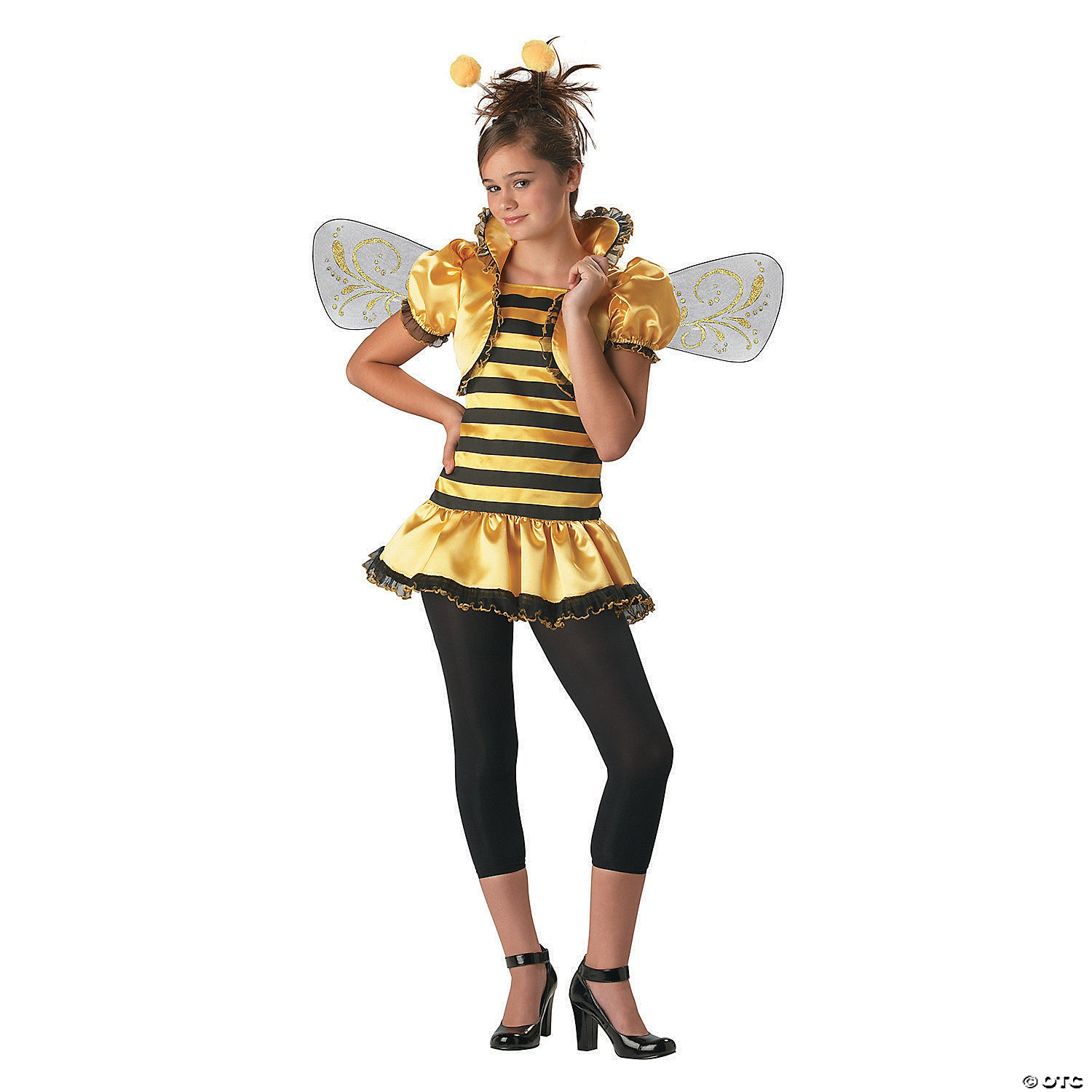 Girl's Honey Bee Costume - CostumePub.com