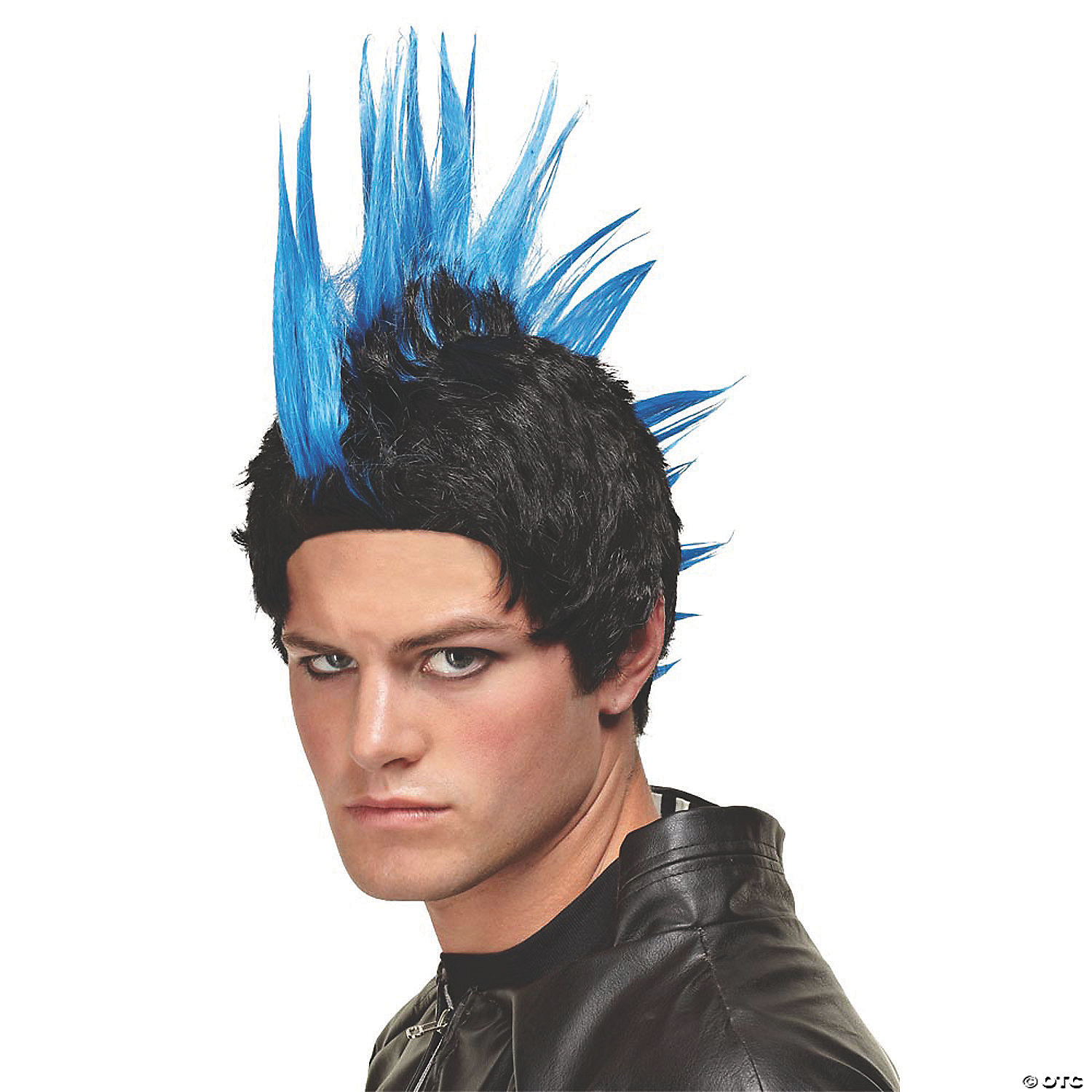 Blue Punk Rocker Wig - CostumePub.com