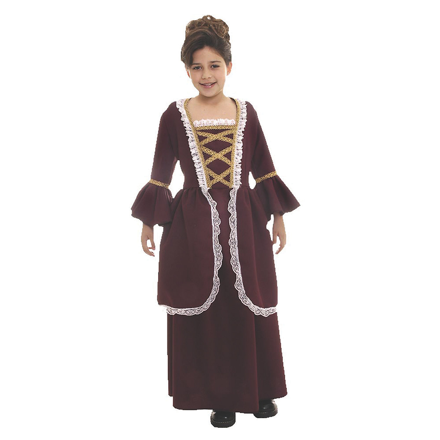 Colonial Girl Costume - CostumePub.com